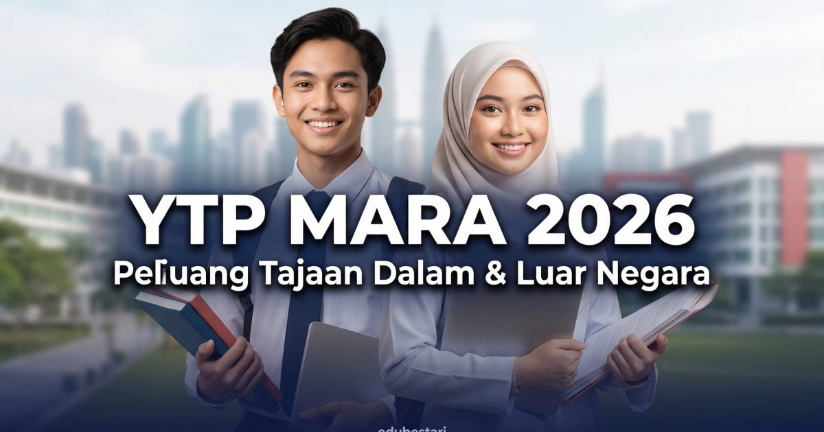 YTP MARA 2026: Syarat, Cara Mohon & Laluan Pengajian (Dalam & Luar ...